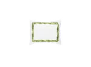 MATOUK Schumacher Astor Braid Sham - Grass