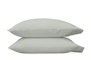 MATOUK Nocturne Hemstitch Pillowcase - Silver