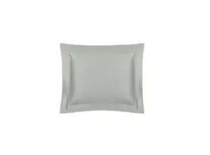 MATOUK Nocturne Hemstitch Sham - Silver