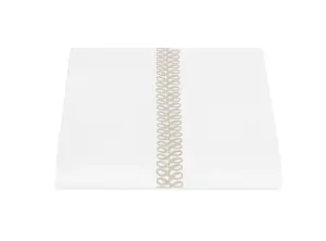 MATOUK Schumacher Astor Braid Duvet Cover - Dune