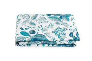 MATOUK Schumacher Pomegranate Fitted Bed Sheet - Prussian