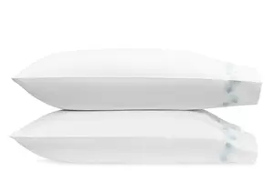MATOUK Feather Pillowcase - Blue