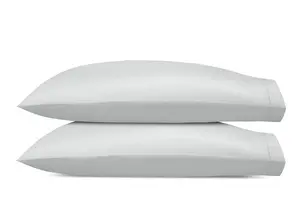MATOUK Talita Satin Stitch Pillowcase - Silver