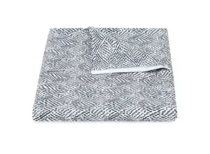 MATOUK Schumacher Duma Diamond Duvet Cover Navy
