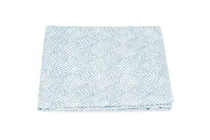 MATOUK Schumacher Duma Diamond Fitted Bed Sheet Sky