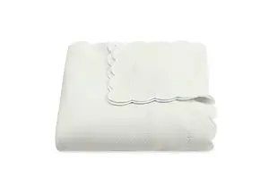 MATOUK Diamond Pique Duvet Cover - Bone