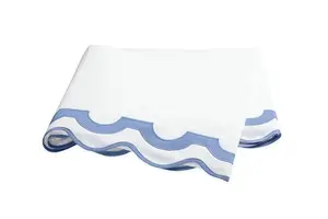 MATOUK Mirasol Flat Bed Sheet - Azure