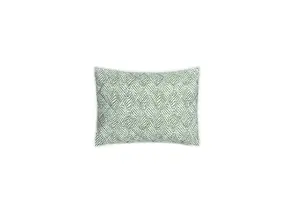 MATOUK Schumacher Duma Diamond Sham - Grass