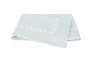 MATOUK Bel Tempo Nocturne Flat Bed Sheet - Blue