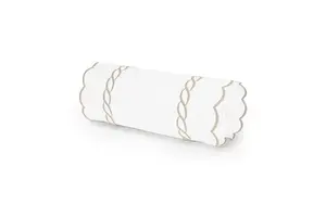 MATOUK Classic Chain Scallop Sham - Dune