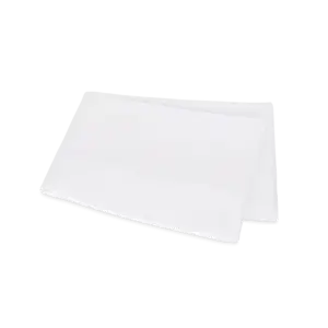 MATOUK Bergamo Hemstitch Flat Bed Sheet - Percale