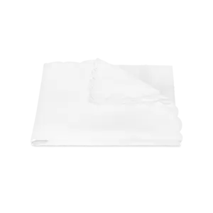 MATOUK MATOUK Classic Chain Scallop Duvet Cover Percale