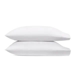 MATOUK Bergamo Hemstitch Pillowcase Set - Percale