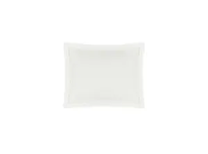 MATOUK Bergamo Hemstitch Sham - Bone