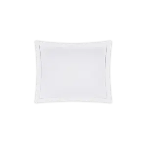 MATOUK Bergamo Hemstitch Sham - Percale