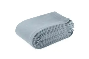 MATOUK Cosmo Superfine Merino Wool Blanket - Hazy