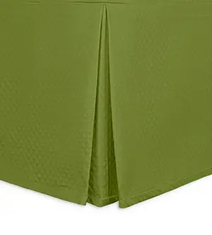 MATOUK Petra Bed Skirt - Grass