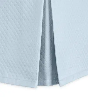 MATOUK Petra Quilted Bed Skirt - Light