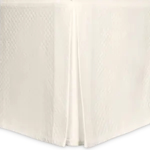 MATOUK Petra Quilted Bed Skirt Matelassé
