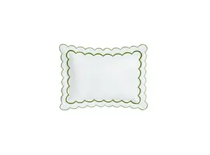 MATOUK India Pique Sham - Grass