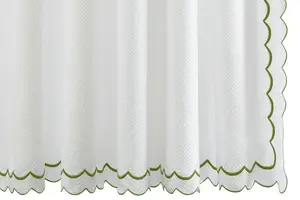 MATOUK India Pique Shower Curtain Grass