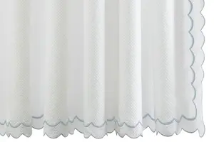 MATOUK India Pique Shower Curtain - Pool