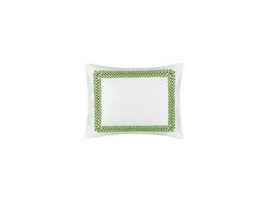 MATOUK Schumacher Astor Braid Matelassé Sham Grass