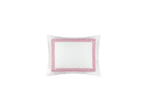 MATOUK Schumacher Astor Braid Matelassé Sham - Peony
