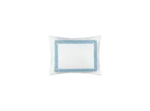 MATOUK Schumacher Astor Braid Matelassé Sham Sky