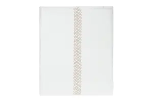 MATOUK Schumacher Astor Braid Matelassé Coverlet Dune