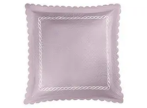 MATOUK Classic Chain Scallop Matelassé Sham - Deep