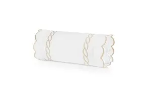 MATOUK Classic Chain Scallop Matelassé Sham - Dune