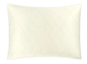MATOUK Matouk Nocturne Quilt Sham Ivory