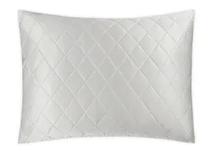 MATOUK Matouk Nocturne Quilt Sham Silver
