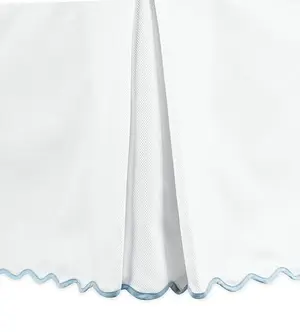 MATOUK Matouk Camilla Pique Bed Skirt Light