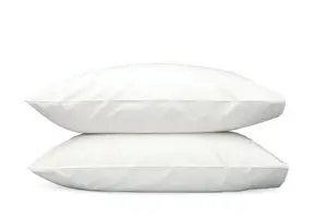 MATOUK Gatsby Pillowcase - Bone/white