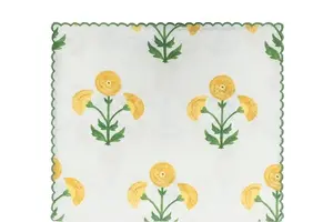 MATOUK Schumacher Gisele Tablecloth Marigold