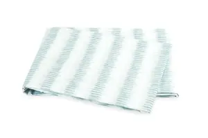 MATOUK Schumacher Attleboro Flat Bed Sheet - Pool