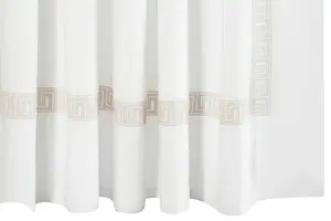 MATOUK Schumacher Ophelia Shower Curtain - Dune