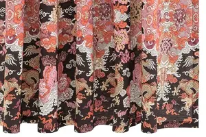 MATOUK Schumacher Magic Mountain Shower Curtain - Chocolate
