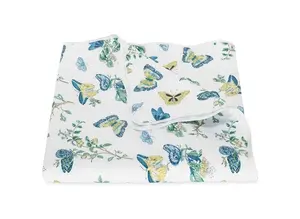 MATOUK Schumacher Baudin Butterfly Duvet Cover - Prussian