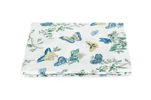 MATOUK Schumacher Baudin Butterfly Fitted Bed Sheet - Prussian