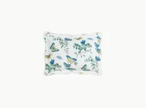 MATOUK Schumacher Baudin Butterfly Pillow Sham - Prussian