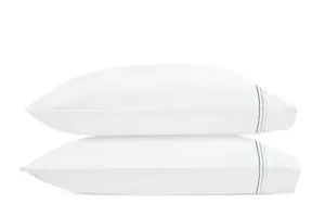 MATOUK Amara Triple Pearl Pillowcase Pair - Hazy