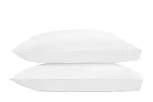 MATOUK Amara Triple Pearl Pillowcase White