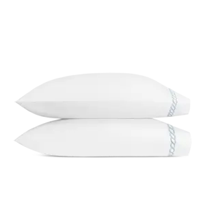 MATOUK Classic Chain Pillowcase Pair - Percale