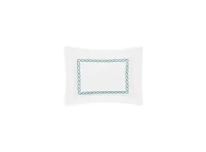 MATOUK Classic Chain Sham - Aqua