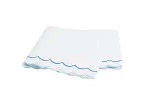 MATOUK India Flat Bed Sheet Azure