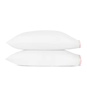 MATOUK Stella Pillowcase Pair - Percale