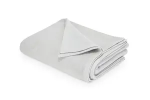 MATOUK Costa Mesa Blanket Silver